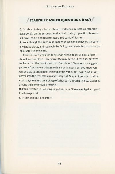 Business Plans for the rapture – Awful Library Books